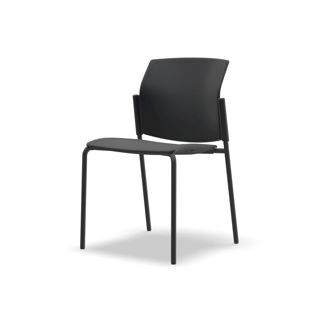 4 legs chair in plastic - Alba